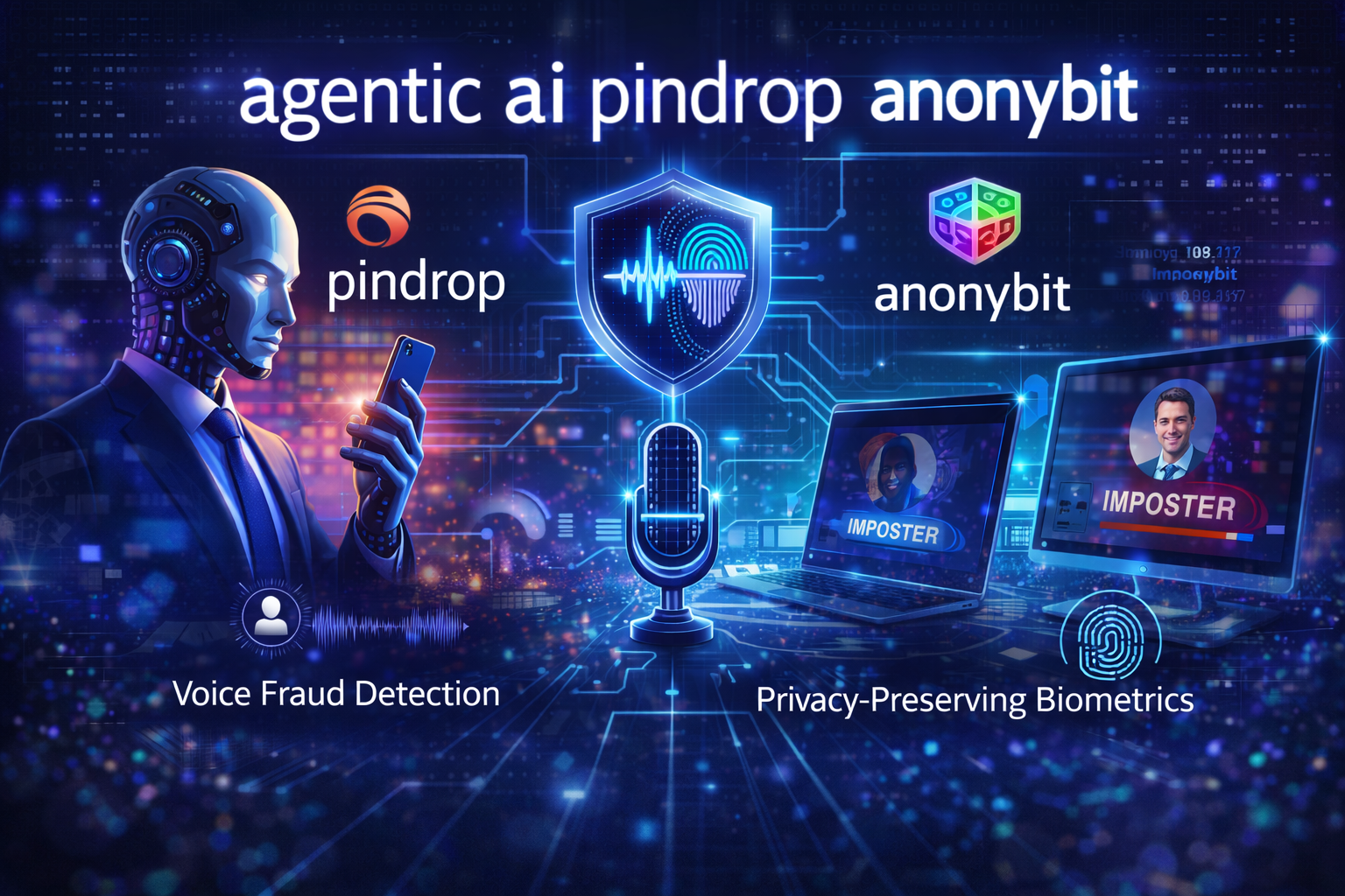 Agentic AI Pindrop Anonybit: How Voice, Identity, and Trust